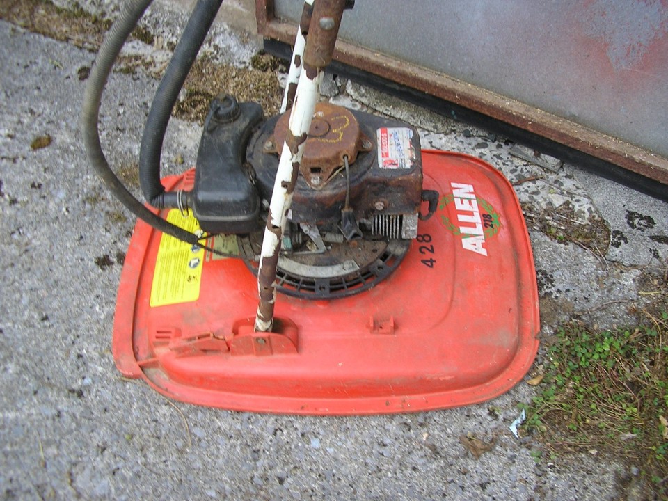 Allen 218 petrol hover lawnmower. 2 stroke MV100S engine. | eBay UK