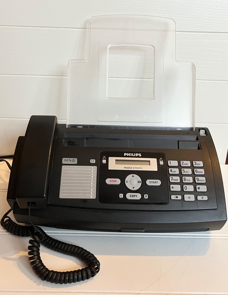 Philips A4 Plain Paper Fax machine phone and Copier PPF631/EU01 Magic 5 ...