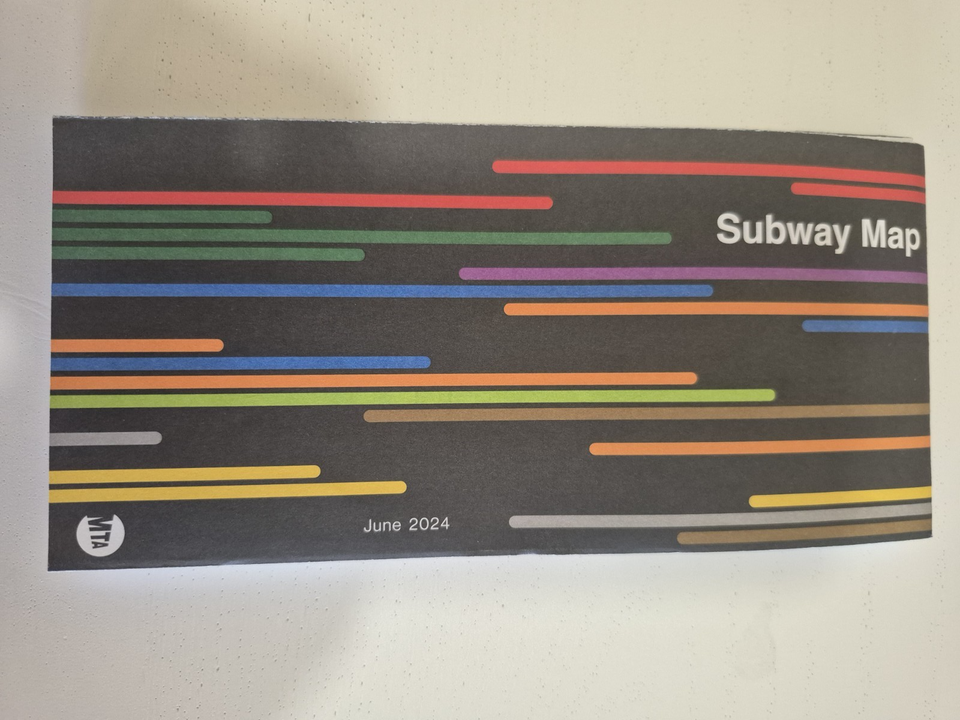 New York City MTA Subway Railroad Map: Lot of 8+1 Newest All Different ...