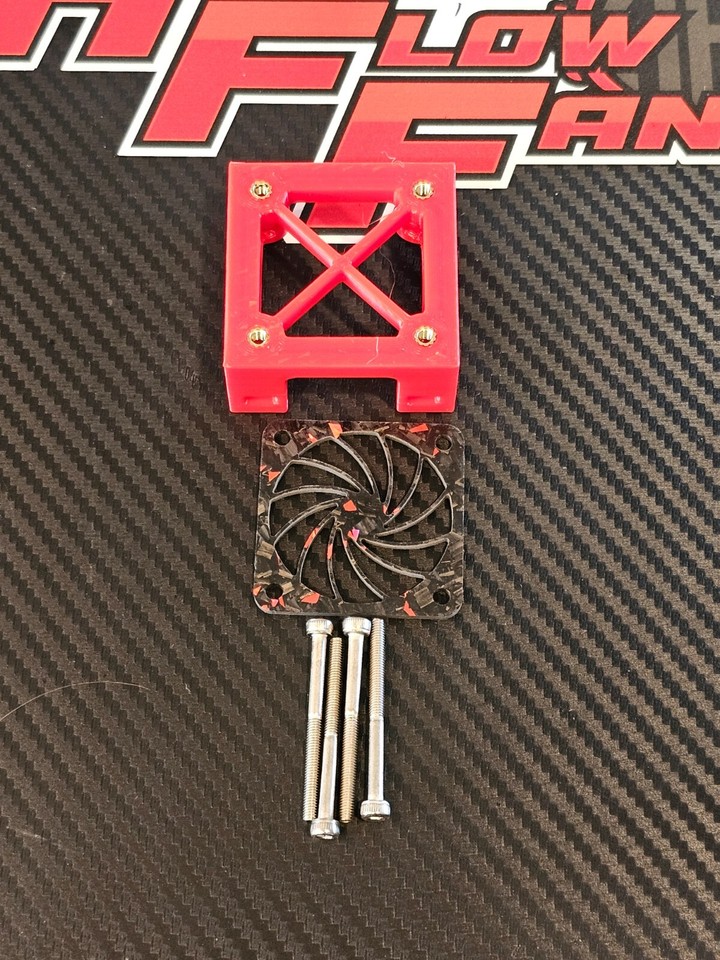 40mm Cooling Fan Shroud Mount Rocket & HOBBYWING 70125SD 560kv 70MM RC ...