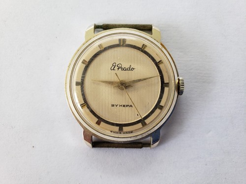 El Prado By Mepa Swiss Made Men Wrist Watch For Parts or Restoration | eBay