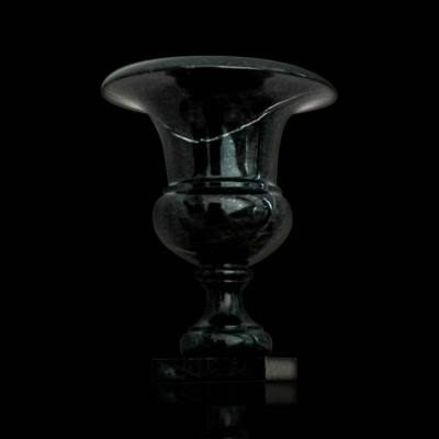 Medici Table Vase in Italian Green Marble Classic H.40cm | eBay UK