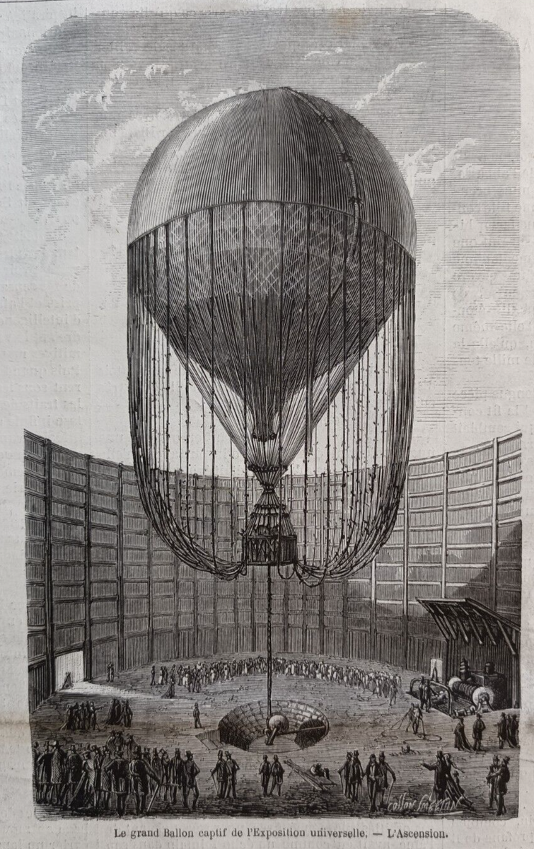 Illustrazione Antica Di Mongolfiera 86 Idee Su MONGOLFIERE