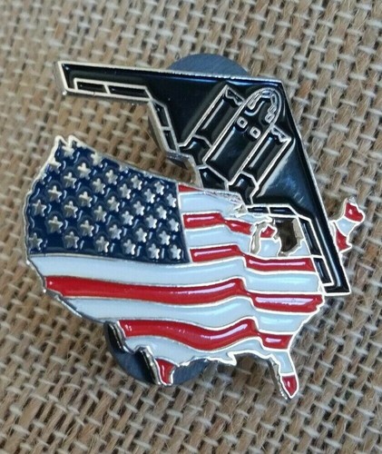 USA B-2 Stealth Bomber American Flag Map Lapel Pin Air Force | eBay