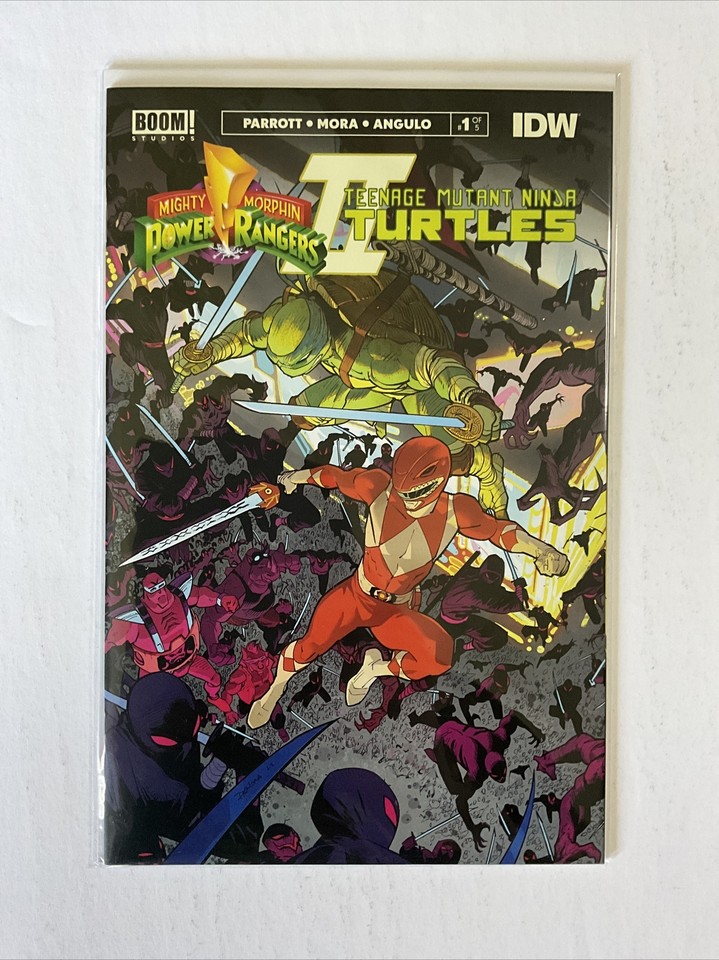 Mighty Morphin Power Rangers/Teenage Mutant Ninja Turtles #1 (2022) 9.4 ...