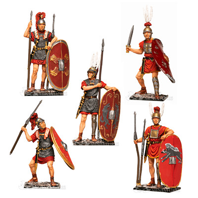 Roman legion 2-3 century Set of 5 figures Painted Toy Soldier Pre-Sale ...