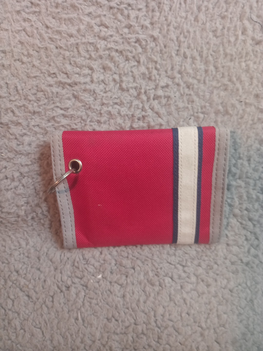 Vintage Red Power Ranger Latch & Hook Wallet With Ke… - Gem