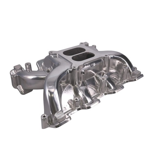 Cathedral Port Carbureted Dual Plane Aluminum Intake Manifold for GM LS ...