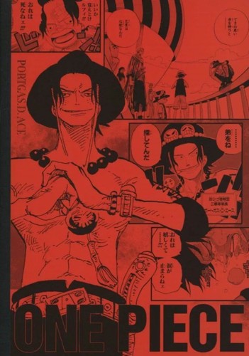Notepad Portgas D Ace Memorial Note One Piece | eBay