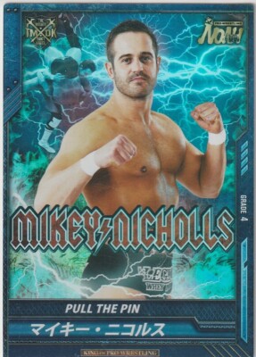Mikey Nicholls 2015 Bushiroad King of Pro Wrestling #BT13-009-RR TMDK ...