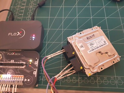 Ford Fiesta 1.1 ECU 0261S18678 H1B1-12A650-UB F1BA-12B684-DA Bosch ME17 ...