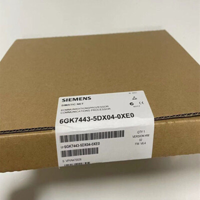 6GK7 443-5DX04-0XE0 NEW SIEMENS 6GK7443-5DX04-0XE0 5DXO4-OXEO S7-400 CP ...