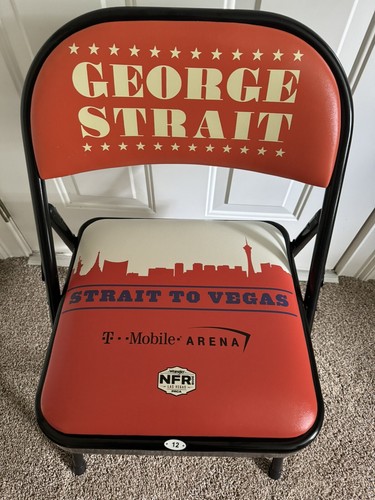 George Strait Chair 2019 NFR Las Vegas | eBay