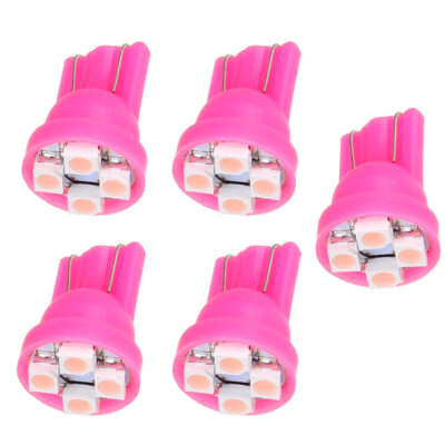 For 5Pcs Purple T10 194 168 2825 3528 4-SMD LED Instrument Cluster ...