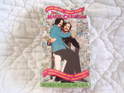 THE MAGIC CHRISTIAN VHS PETER SELLERS RINGO STARR RAQUEL WELCH ROMAN ...