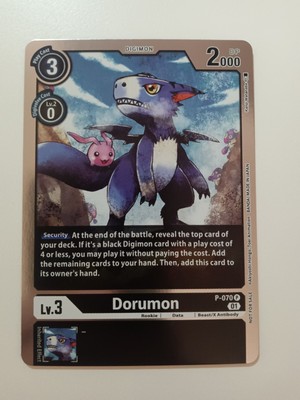Dorumon P-070 Digimon CCG TCG Card | eBay UK