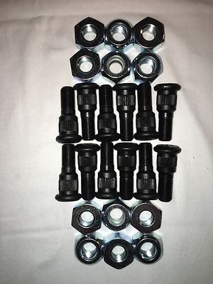 M35A2 2.5 Ton 12 RH Lug Nut and Stud Kits M35 Rockwell M109 Military ...