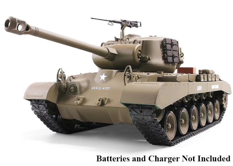 1/16 Scale USA M26 Pershing RC Heavy Tank, 2.4Ghz R/C Model HL3838-1 7. ...