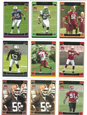 2006 Topps Football *Special Edition Rookies* Parallel Cards - Finish ...