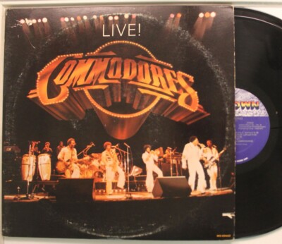 Commodores 2-Disc Lp Live! On Motown - Vg++ / Vg+ To Vg++ | eBay