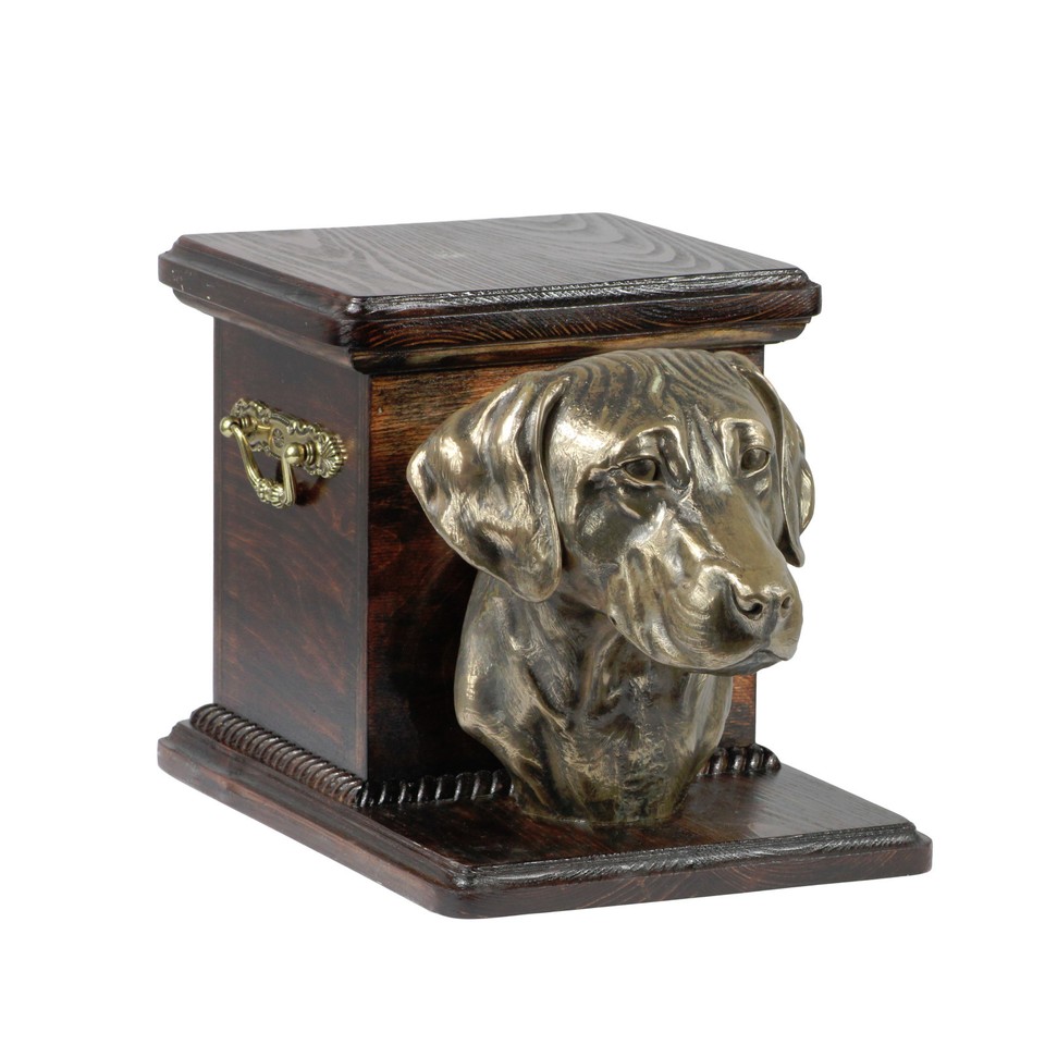 Rhodesian Ridgeback, dog urn made of cold cast bronze, ArtDog, USA ...