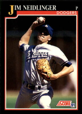 1991 Score #794 Jim Neidlinger RC - NM | eBay