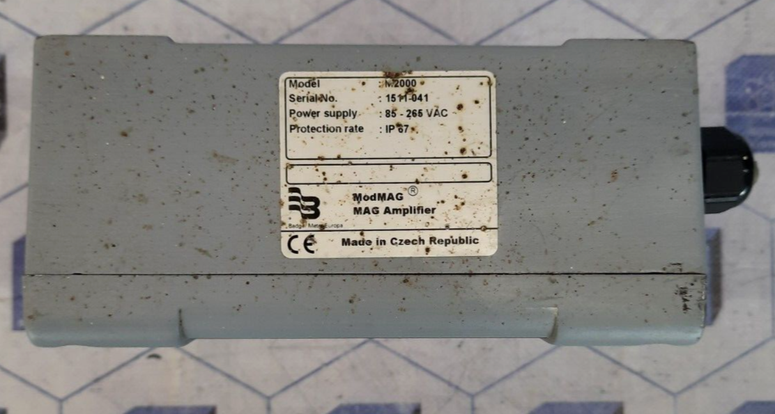 Badger Meter M2000 Electromagnetic Flow Meter Modmag Mag Amplifier | eBay