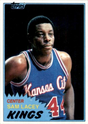 1981-82 Topps Basketball Sam Lacey (D) Kansas City Kings #MW96 | eBay