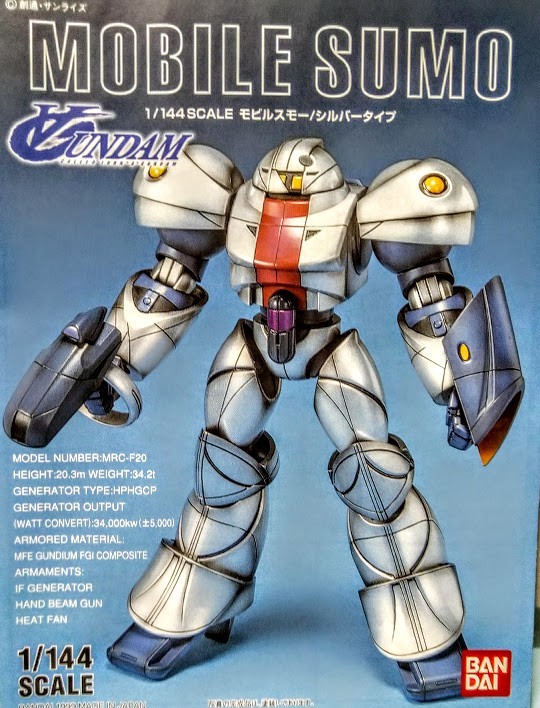 Bandai ∀ Turn A Gundam 1/144 Mobile Suit Sumo Silver model kit | eBay