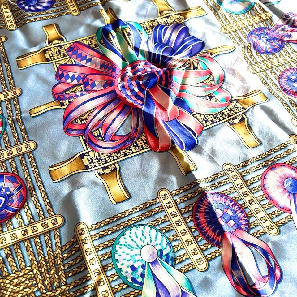 HERMES Scarf Ribbon Pattern | eBay