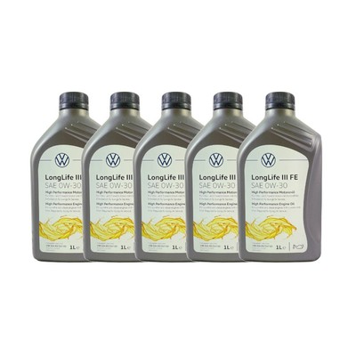 5 KG Huile Moteur Originale VW Audi Seat Skoda 0W30 G052183M2 | eBay