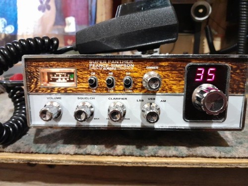 Pearce Simpson Super Panther 40 Channel AM/SSB Cb Radio | eBay Australia