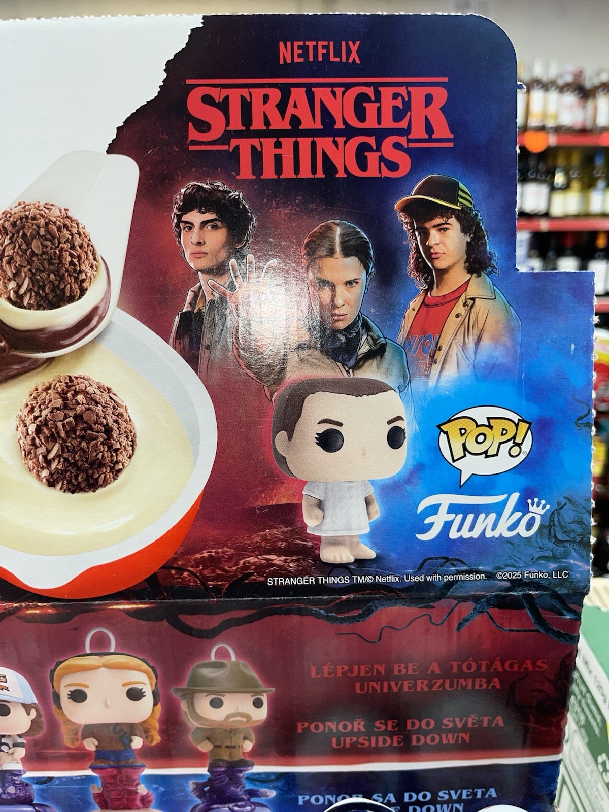 Stranger Things Kinder Joy Toy Collection Rare Limited Funko Edition 20g X2 Eggs | eBay