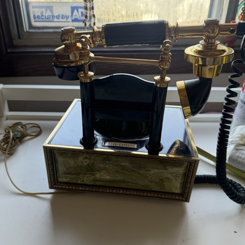 Vintage American Telecommunications Deco-Tel Telephone Push Button MCM ...