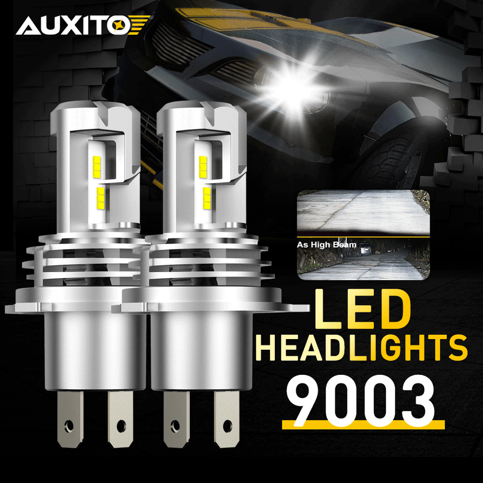 AUXITO H4 9003 LED Headlight Bulbs Conversion Kit High Low Dual Beam 6000K M3 N 782890729581| eBay