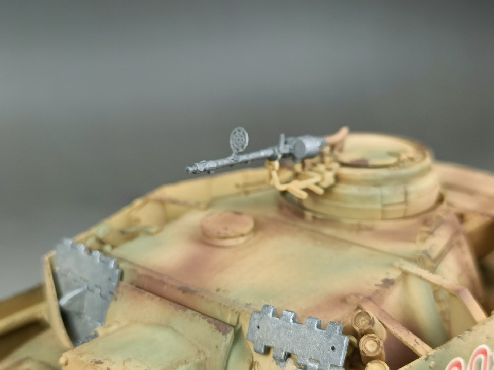 1/35 Built WWII Panzer IV H Tank Operation Spring Awakening Lake ...