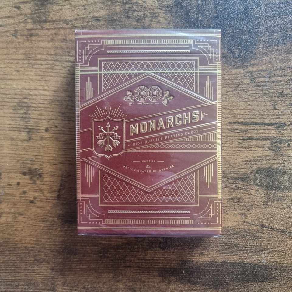 Monarchs Playing Cards New & Sealed Theory11 USPCC Monarch Deck Theory ...