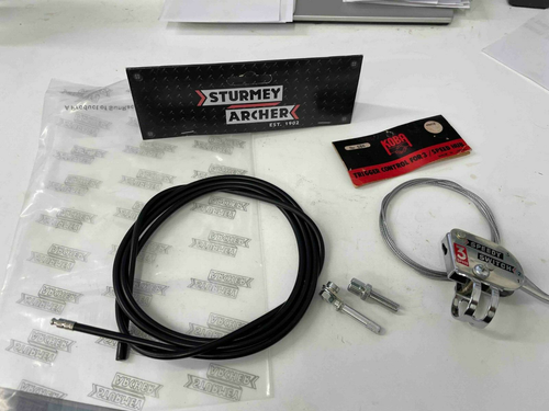 Sturmey Archer Bicycle 3 Speed Hub Trigger Shifter & 64" Cable | eBay