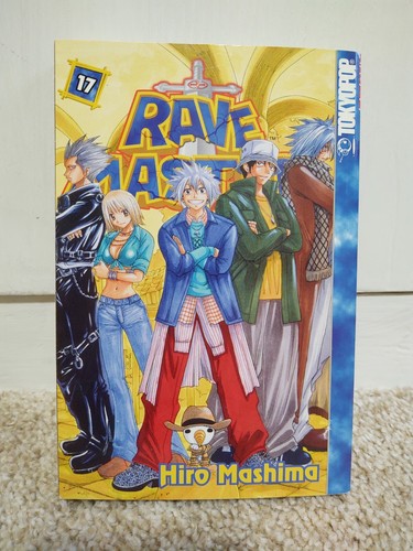 Rave Master Manga Volume 17 English Hiro Mashima Shonen 1st Tokyopop ...