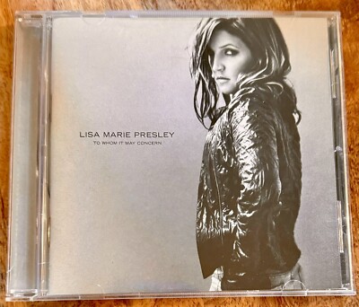 LISA MARIE PRESLEY TO WHOM IT MAY CONCERN 2003 CD OOP RARE COUNTRY ROCK ...