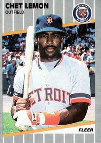 #137 Chet Lemon - Detroit Tigers - 1989 Fleer Baseball | eBay