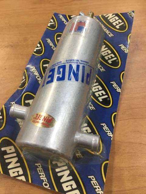 PINGEL 62084 Dragbike Aluminum Oil Catch Can Puke Tank Overflow Vent ...