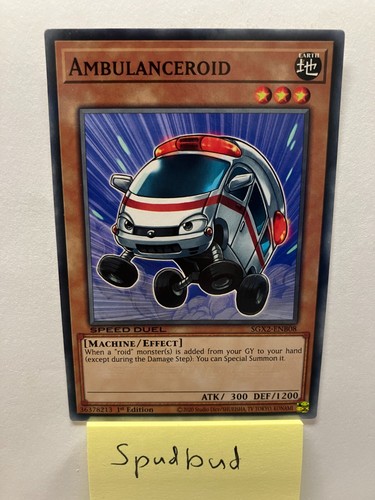 x3 Ambulanceroid Common 3x SGX2-ENB08 (Near Mint 1st Edition) | eBay