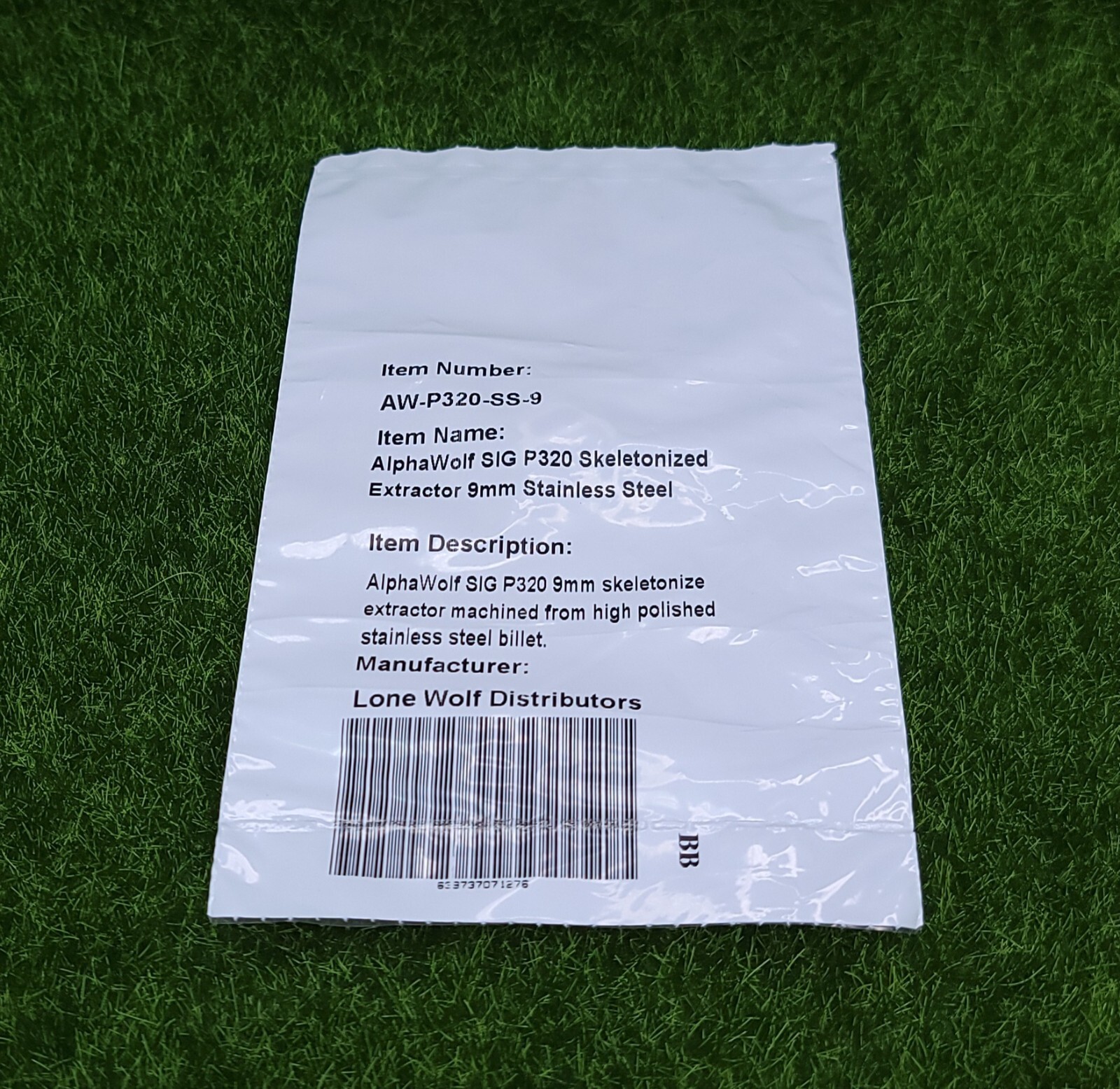 Lone Wolf AlphaWolf SIG P320 9mm Skeletonized Extractor - Stainless ...