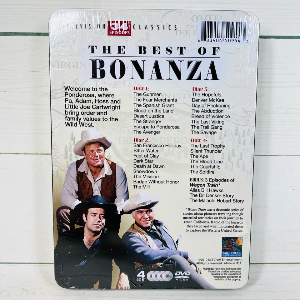 The Best of Bonanza (DVD, 2010, 4-Disc Set, Tin Case) 683904509543| eBay
