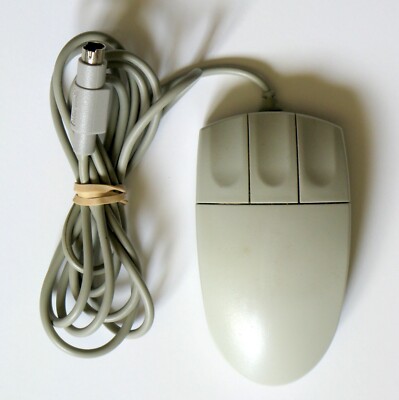 Vintage Logitech PS/2 Mouse, 3-Button, M-S35, Mechanical, TESTED OK | eBay