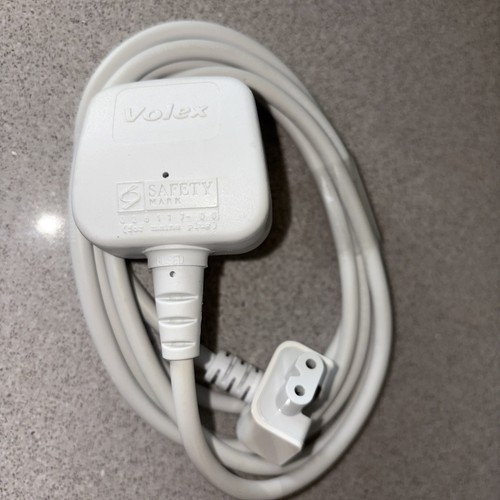 Genuine Apple Mac Volex Mains Power Extension Charger Lead Cable UK Plug NEW | eBay