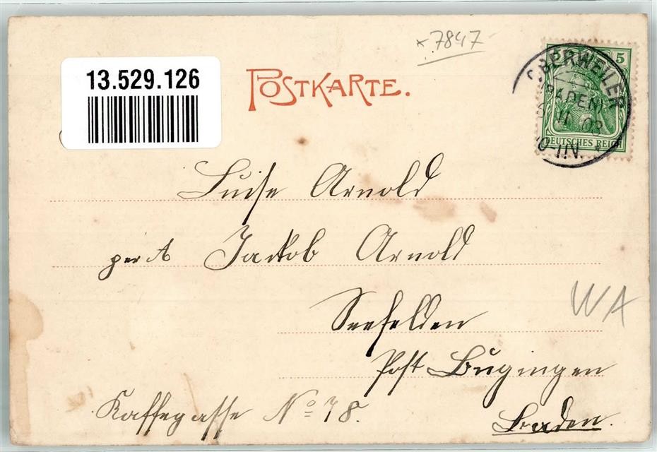 13529126 - 7847 Badenweiler Oberweiler Kurhaus Oberweiler Saegebueckle ...