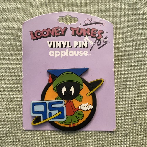 Loony Tunes Applause Marvin The Martian Vinyl Graduation Pin 1995 | eBay
