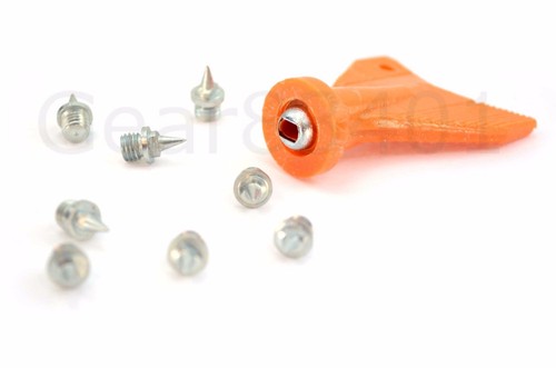 Track & Field Wrench Tool key set with Replacement Steel Spikes Pyramid ...